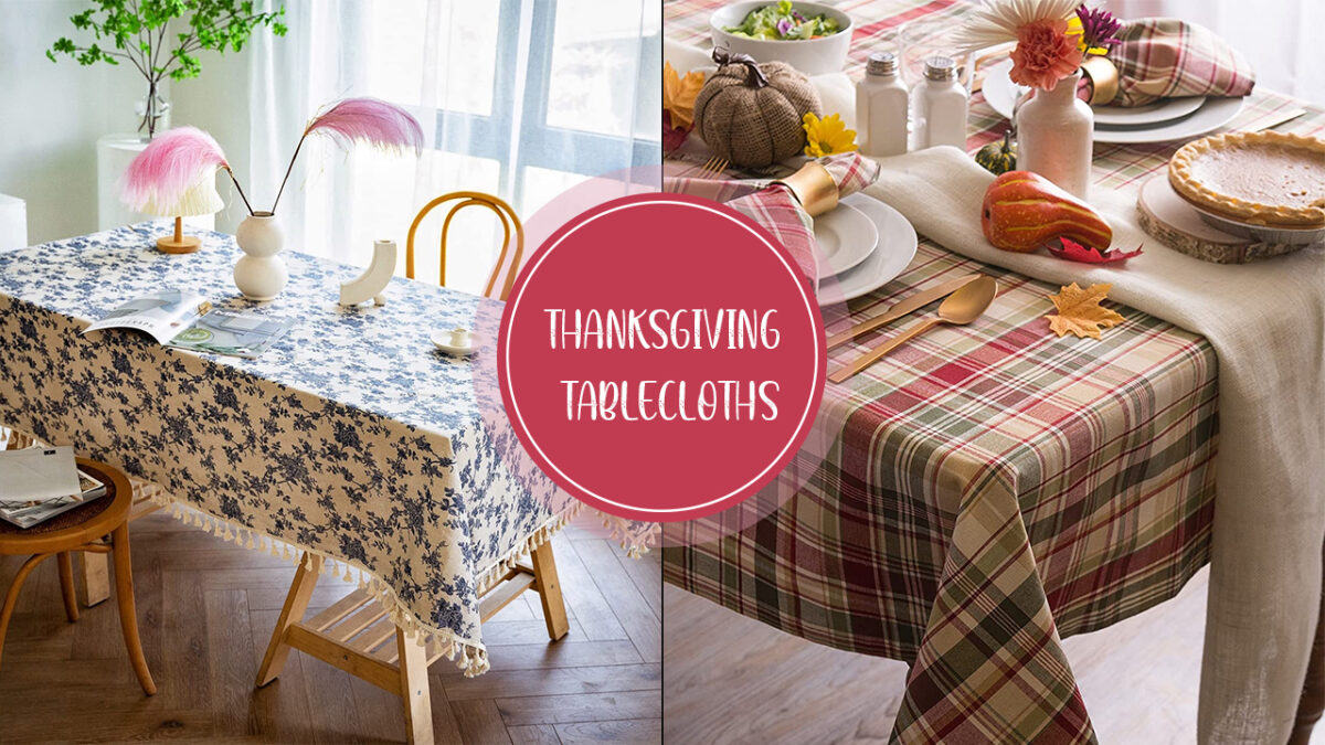 20+ Best Thanksgiving Tablecloths to Buy in 2023