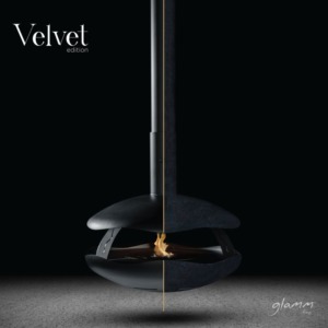 GlammFire Introduces First Velvet Fireplace to Liven up Your Interior