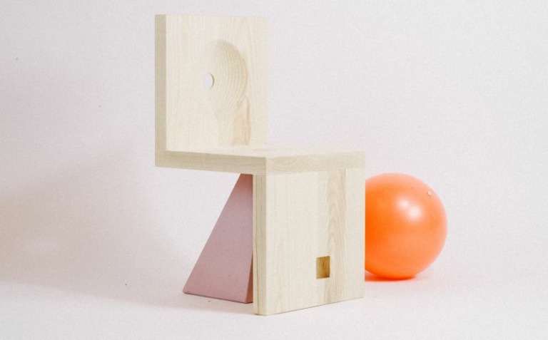 'Make a Chair' is a Puzzle Comprising Three Distinct Pieces put Together