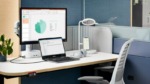 Steelcase Eclipse Light Conveniently Improves Lighting During Video Calls