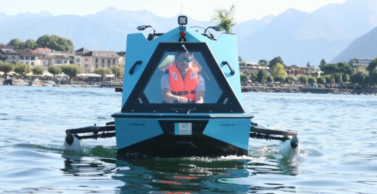 Z-Triton 2.0 is Electric Bike, Boat & Camper Geared for Sustainable Travel