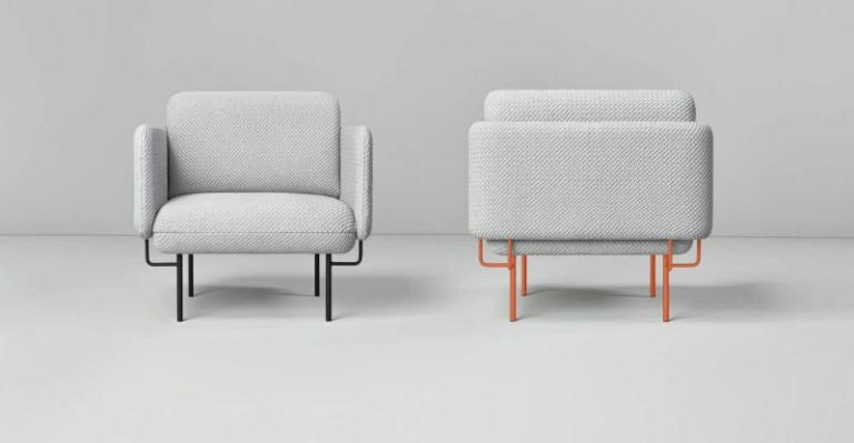 Sculptural Alce Armchair Combines Ergonomics and Simplicity