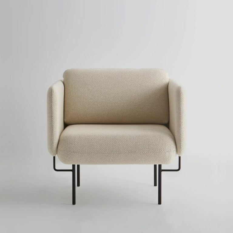 Sculptural Alce Armchair Combines Ergonomics and Simplicity