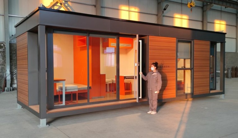 Nestron Legend Two Prefab Tiny Cabin Comes With Built-in Furniture