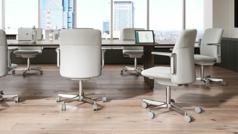 Humanscale Path Office Chair is Made From Ten Pounds of Ocean Plastic