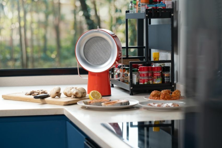 Introducing AirHood: World's First Portable Range Hood For Domestic use