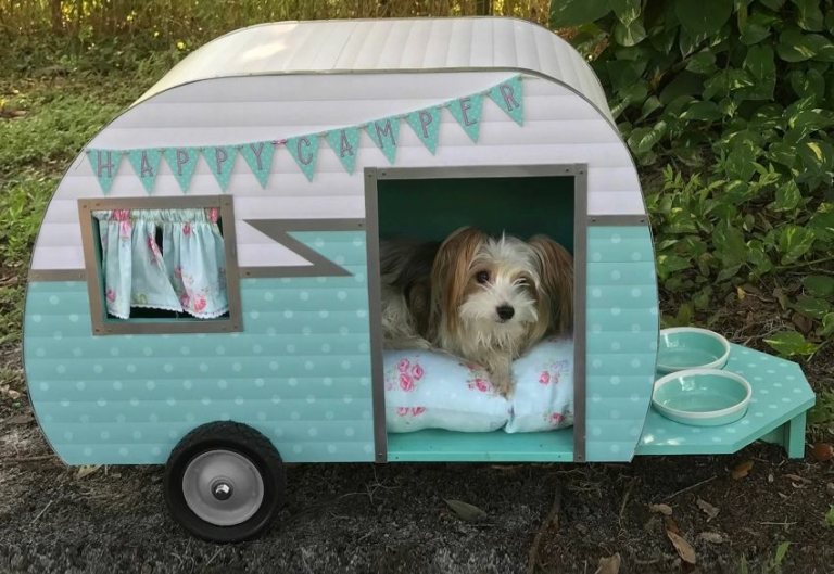 The Dog House Camper is new Playhouse for Your Pooch