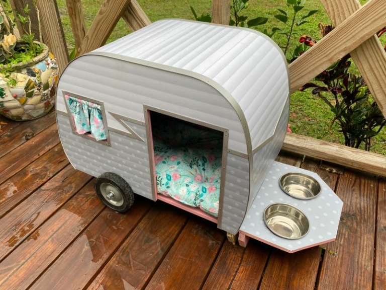 The Dog House Camper is new Playhouse for Your Pooch