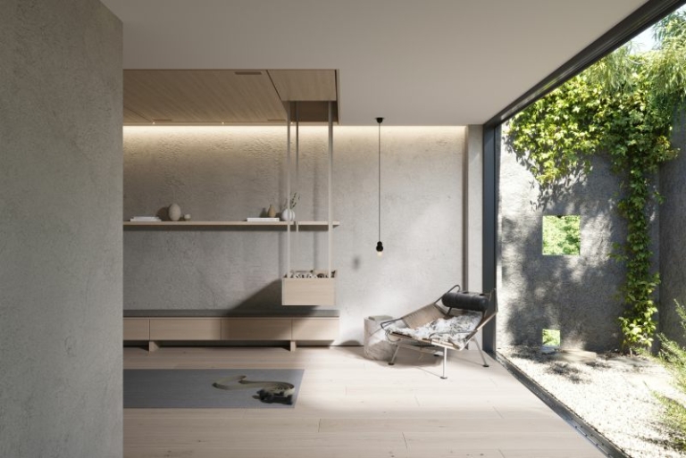 Bumblebee Spaces' Smart System Hides Your Furniture in Ceiling
