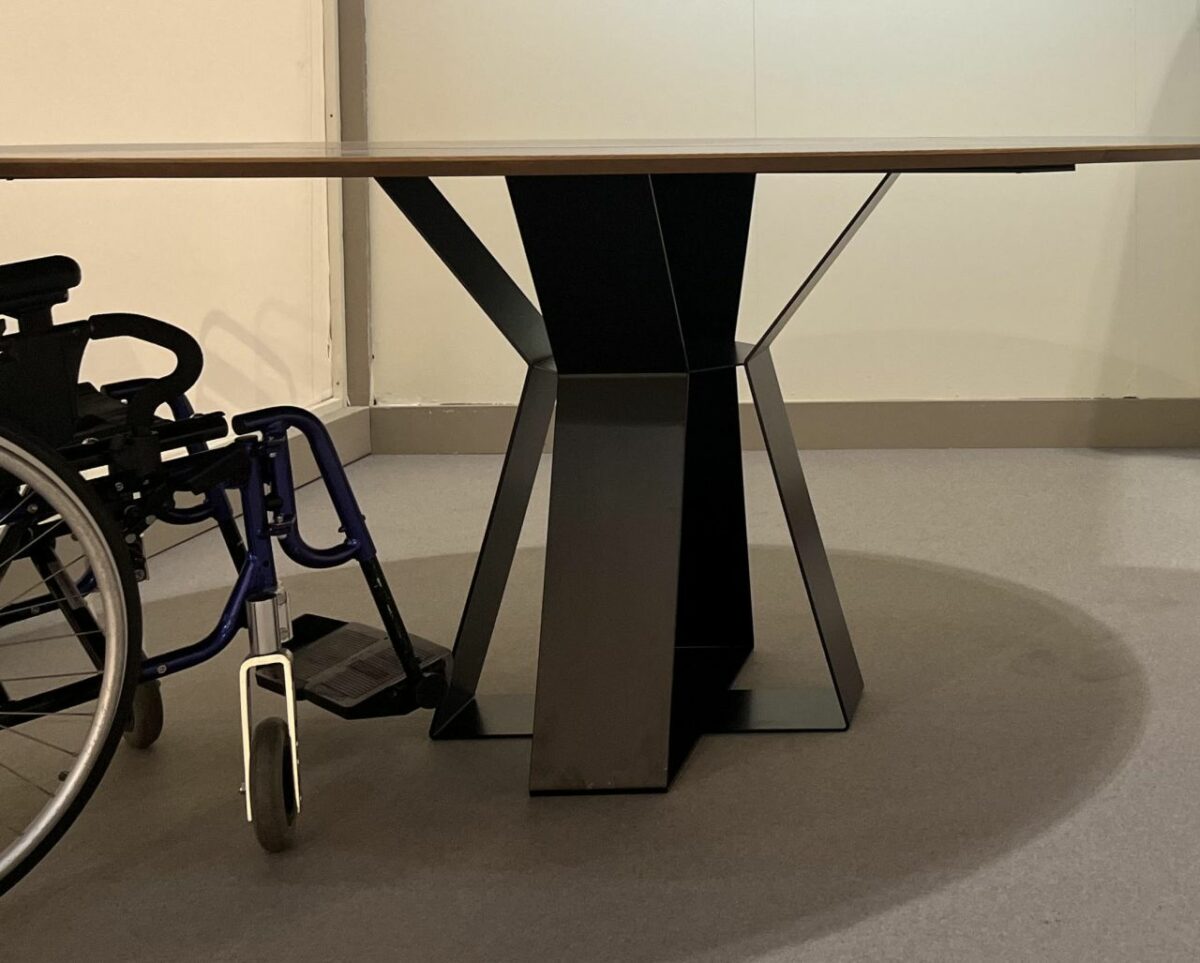 Wheelchair Compatible Table is Perfect for Equal Opportunity Boardrooms