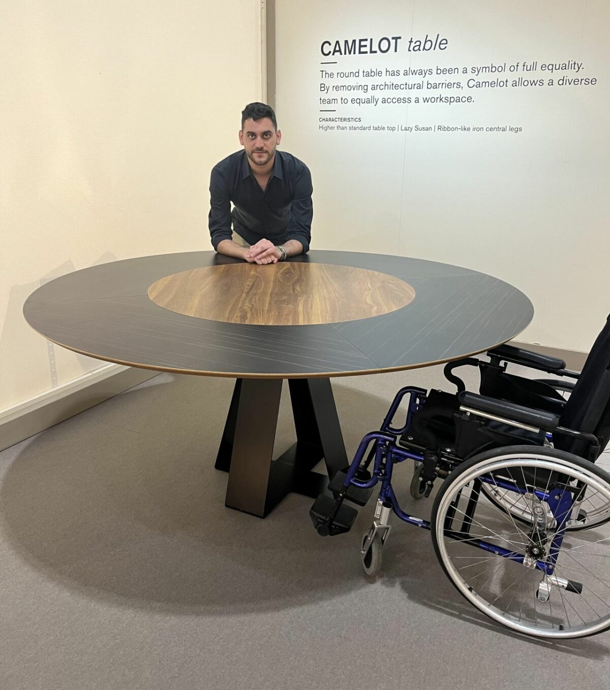 Wheelchair Compatible Table is Perfect for Equal Opportunity Boardrooms