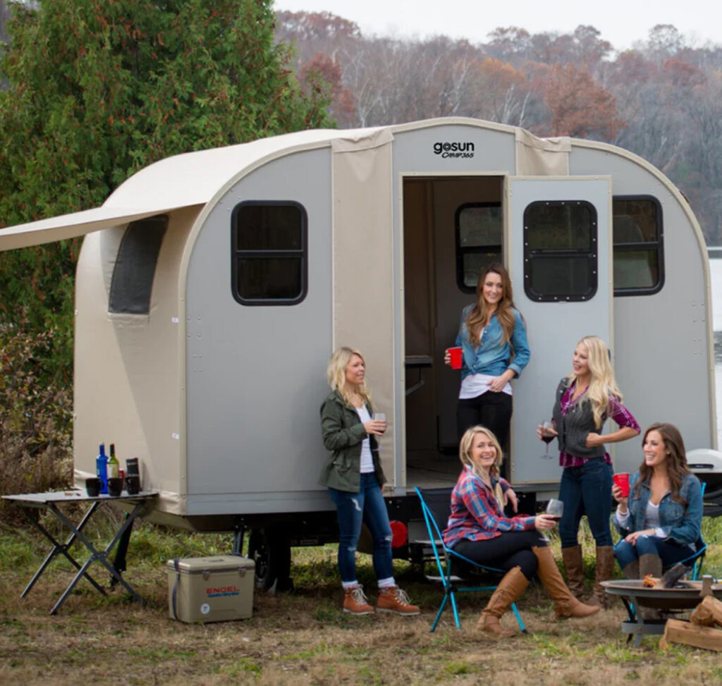 GoSun Camp365 Fold-Out Camping Trailer is Easy to Tow and set up