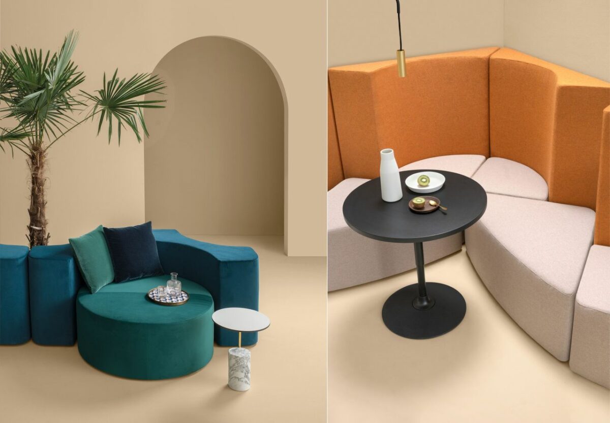 Parterre Modular Sofa System is a Tribute to Italian Gardens