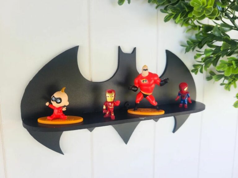 10+ Superhero-Themed Bookshelf Designs for Bookworms