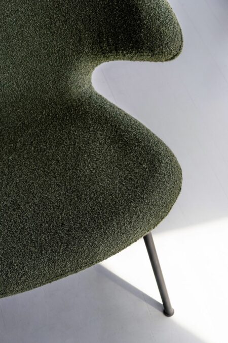 Ella Chair Embraces You with Wings on its Back