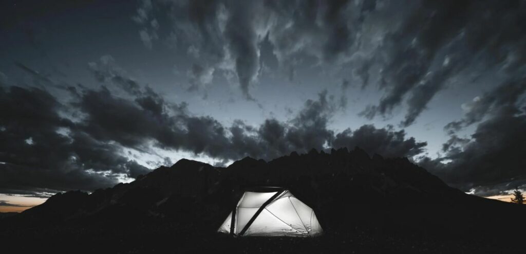 This Stormproof Tent Features a Geodesic Design