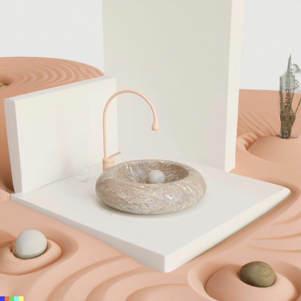 This Marble Plug Rolls on Your Sink and Spins Over Your Mind