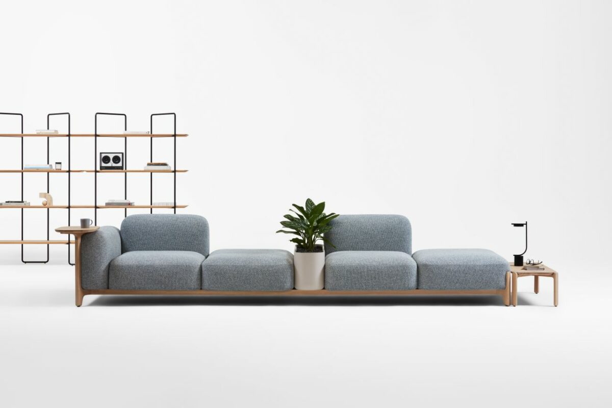 Benjamin Hubert Designs Two Modular Sofa Systems for Prostoria