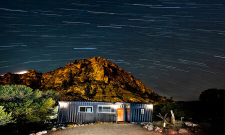 This Shipping Container Home Lies Just Below The Capitol Reef