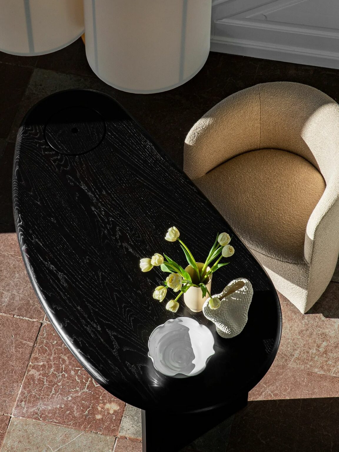 Tearoom Lounge Chair by MENU Offers Cocooning Comfort