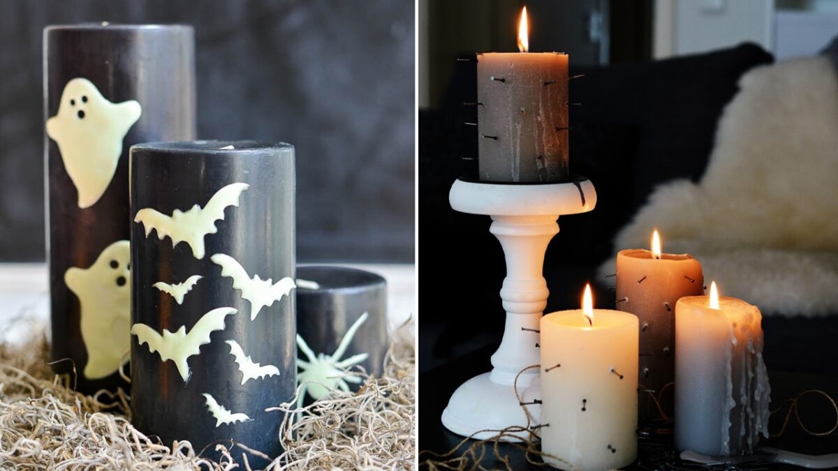 15+ DIY Halloween Candles That'll Spook Your Home