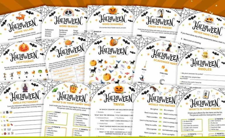 50 Best Halloween Party Games for All Ages