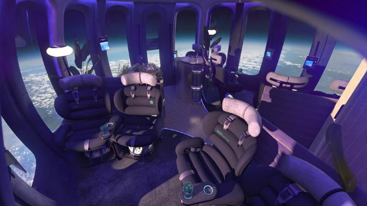 This Futuristic Space Capsule Ferries Eight Passengers to Space