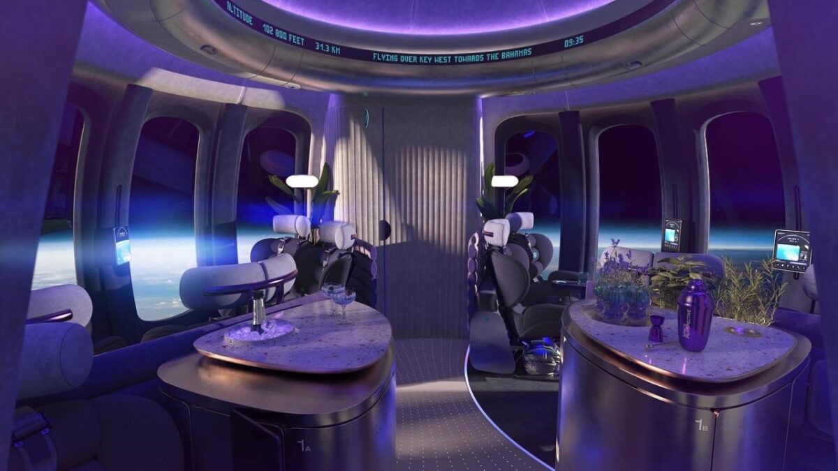 This Futuristic Space Capsule Ferries Eight Passengers to Space