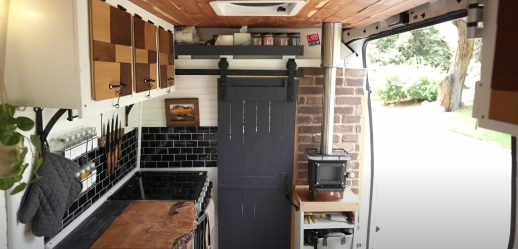 Mercedes-Benz Van Turned Into Tiny House on Wheels