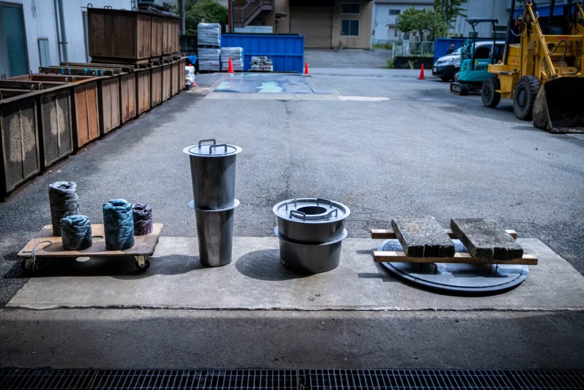 Tokyo Design Studio Recycles Styrofoam into Tables and Benches