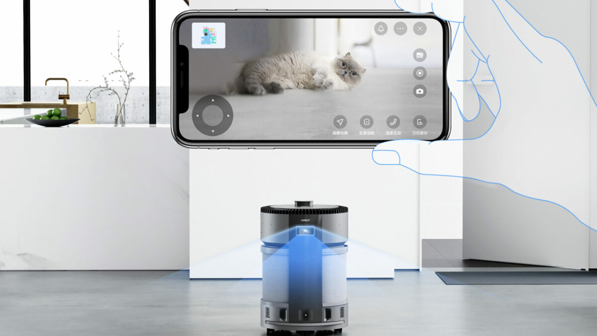 AIRBOT Z1 is Air Purifying Robot that Moves from Room to Room