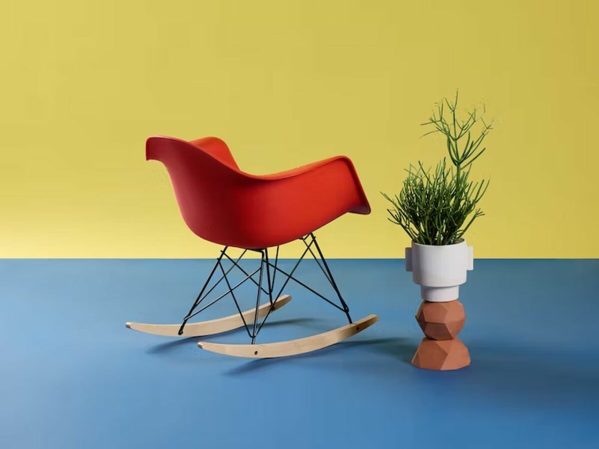 Eames Shell Chair is Now Made of 100-Percent Recycled Plastic