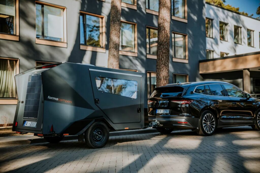 Forma Campers' Squaredrop Trailer Boast a Spacious Interior