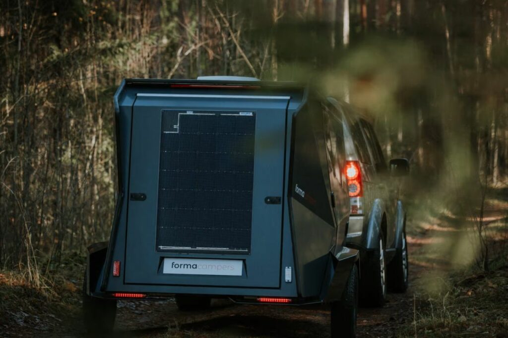 Forma Campers' Squaredrop Trailer Boast a Spacious Interior