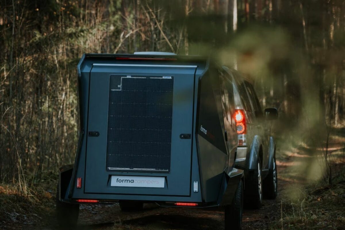 Forma Campers' Squaredrop Trailer Boast a Spacious Interior