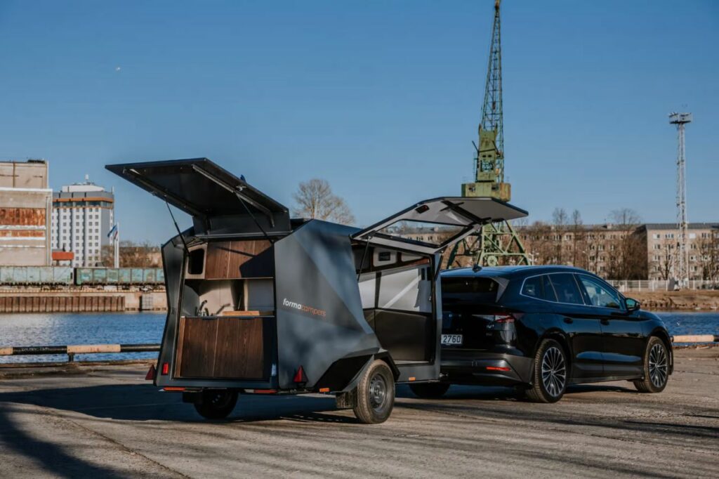 Forma Campers' Squaredrop Trailer Boast a Spacious Interior