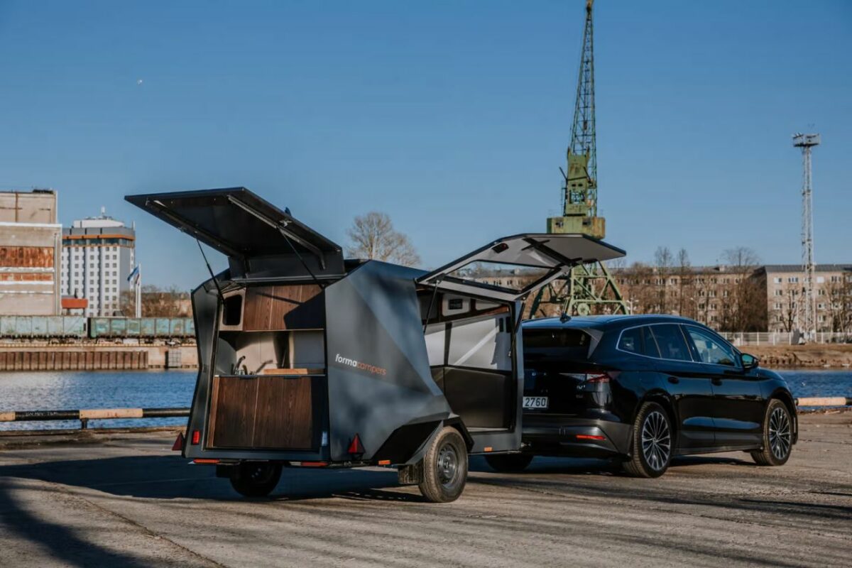 Forma Campers' Squaredrop Trailer Boast a Spacious Interior