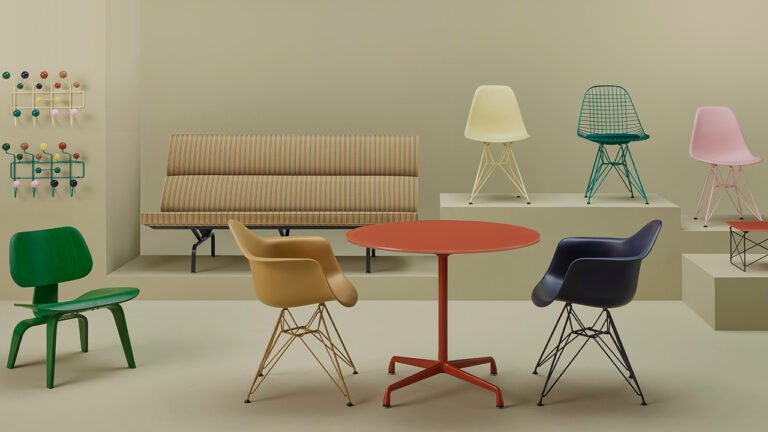 Herman Miller Collabs with HAY to Reimagine Eames' Classics