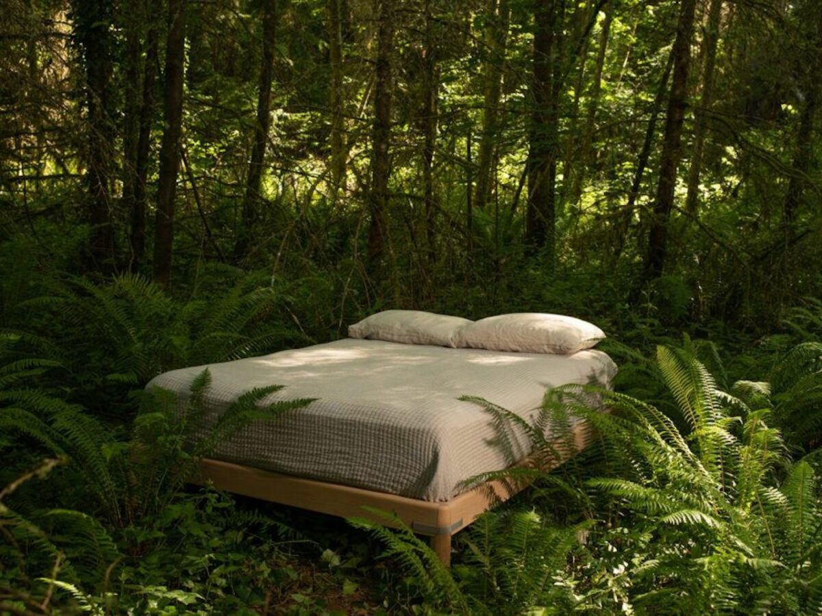 Easy-to-Assemble/Dissemble Keeps Bed For Urban Nomads