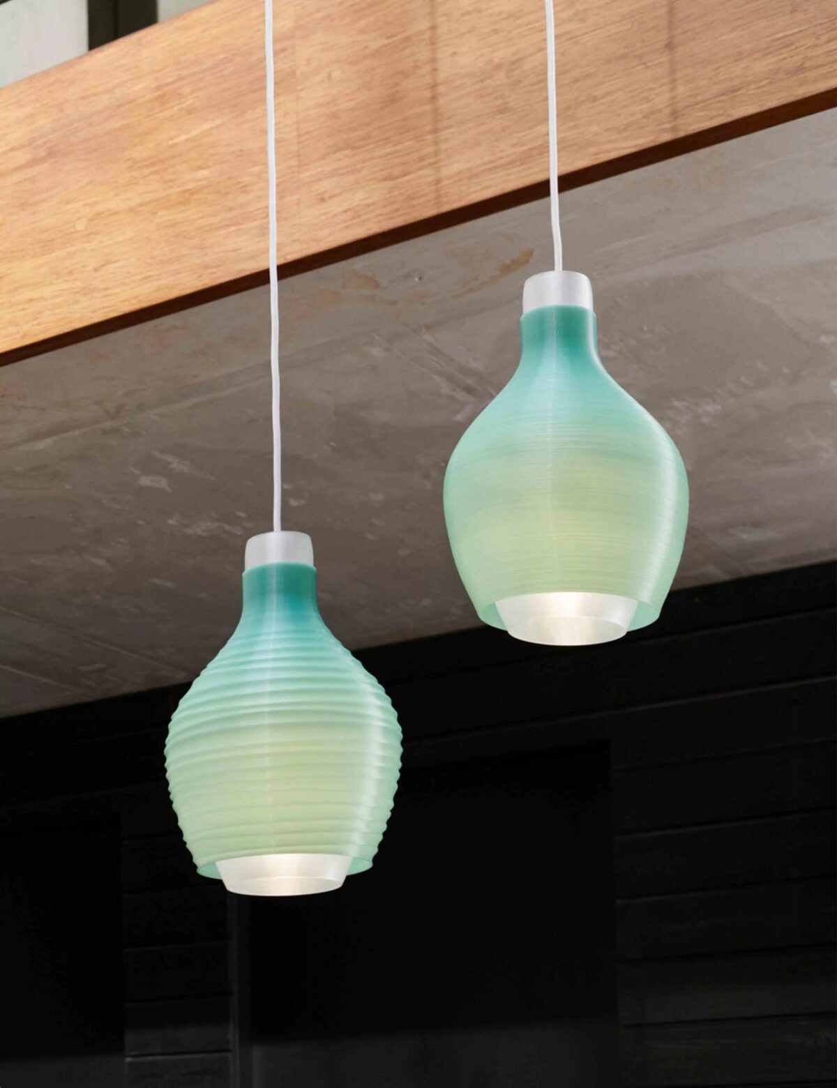 These 3D Printed Lamps are Made of Recycled Fishing Nets
