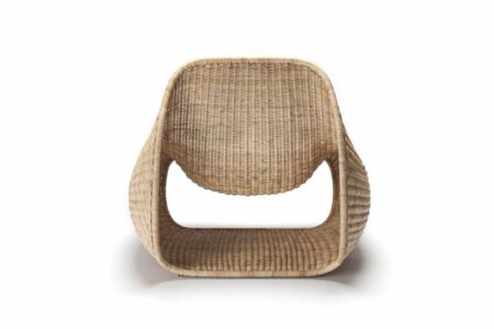 Snug Rattan Lounge Chair Draws Inspiration From A Beanbag