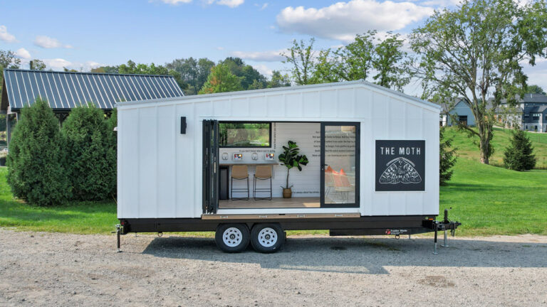 The Moth is a Stunning Light-Filled Tiny Home for Roadshows