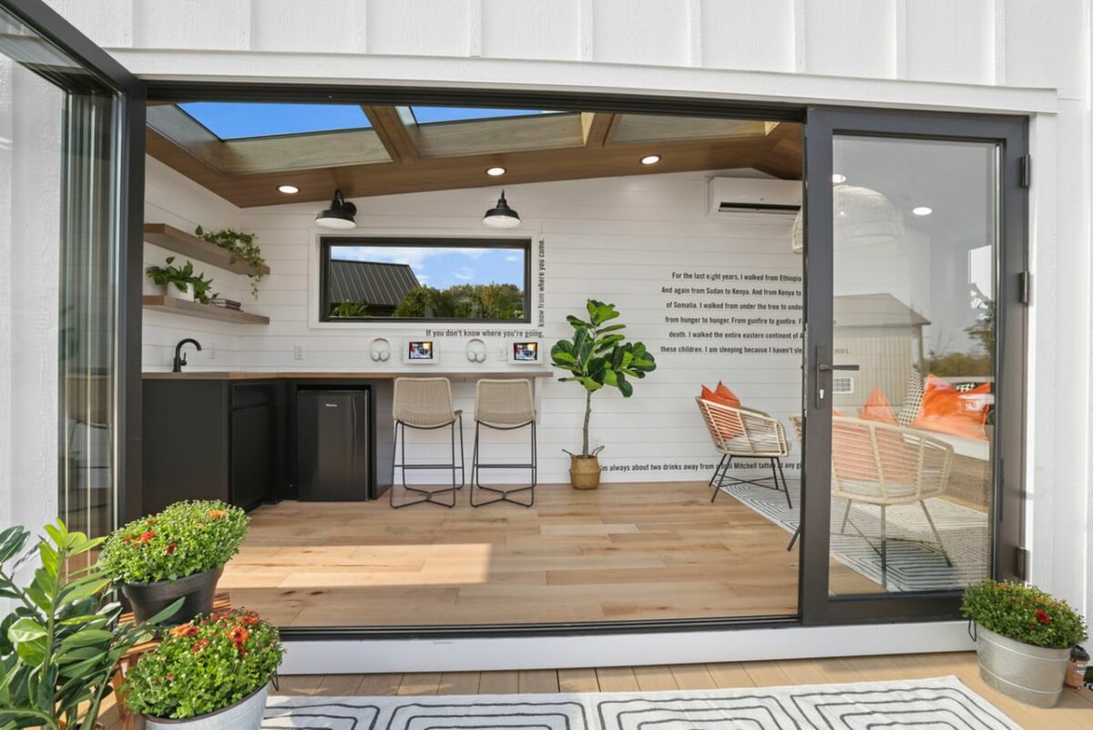 The Moth is a Stunning Light-Filled Tiny Home for Roadshows