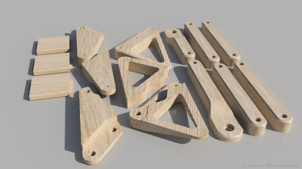 Walking Table: Combo of Clever Engineering and Nifty Design