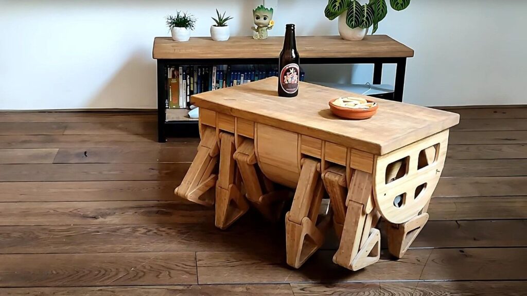 Walking Table: Combo of Clever Engineering and Nifty Design