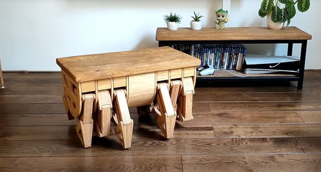 Walking Table: Combo of Clever Engineering and Nifty Design