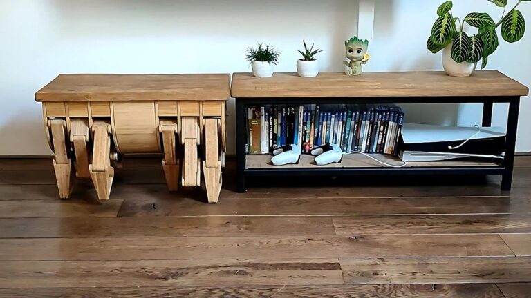 Walking Table: Combo of Clever Engineering and Nifty Design