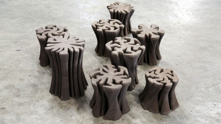 3D-Printed Tidal Stools Conserve Shoreline Ecology in Hong Kong