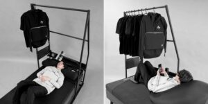 Bauhutte Clothes Hanger Rack Retrofits to Your Bed
