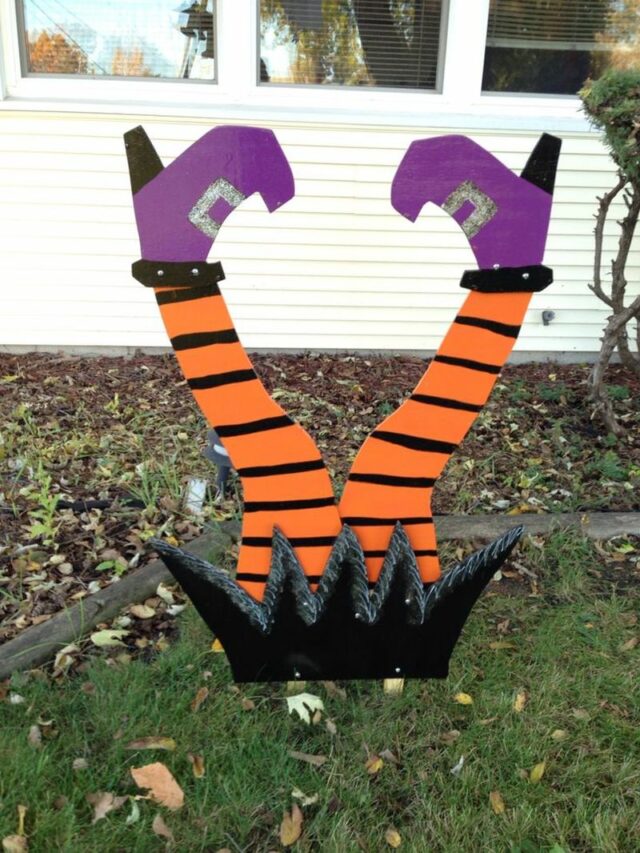 Crashing Witch Decoration Ideas That'll Elicit Laughs on Halloween